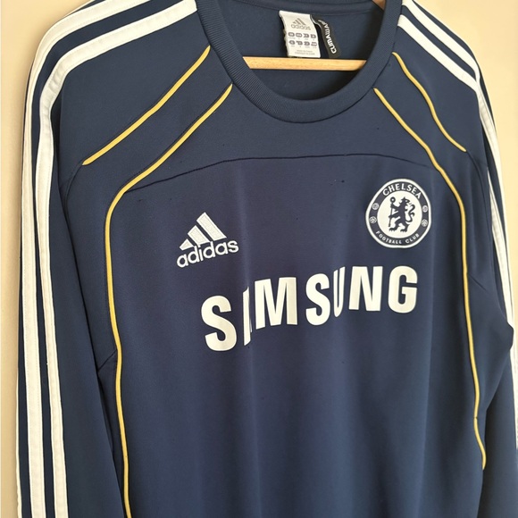 adidas | Sweaters | Chelsea Fc Adidas 90 Crewneck Sweater Training Top ...